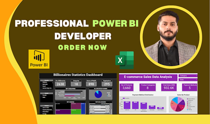 Be your power bi expert, data analyst, and data visualization ...