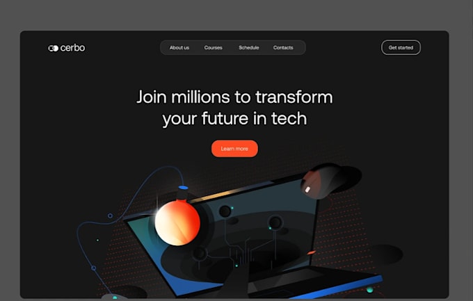 Interactive 3d webflow website using react threejs webgl gsap 3d ...