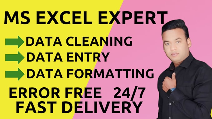 Clean, organize, and fix your messy data in excel, csv, and sql by Data_cleaning95 | Fiverr