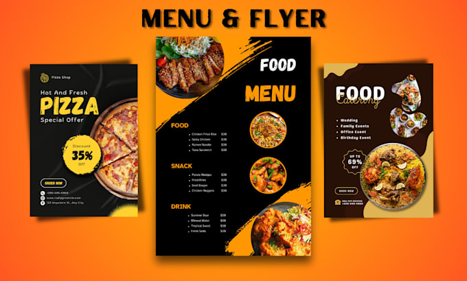 Design professional restaurant food menu by Dinushan69 | Fiverr