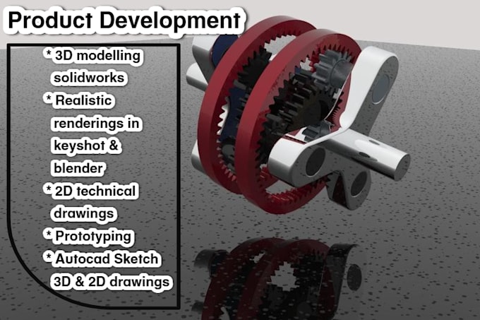 Design 3d cad models and realistic product using solidworks by Gobi_s18001111 | Fiverr