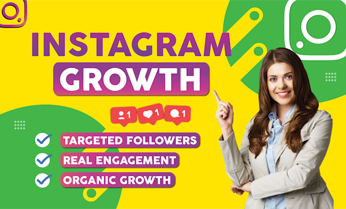 Promote and grow your instagram page for organic growth and engagement ...