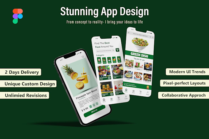 Create ui ux design for mobile and web apps in figma by Arcadeshakil | Fiverr
