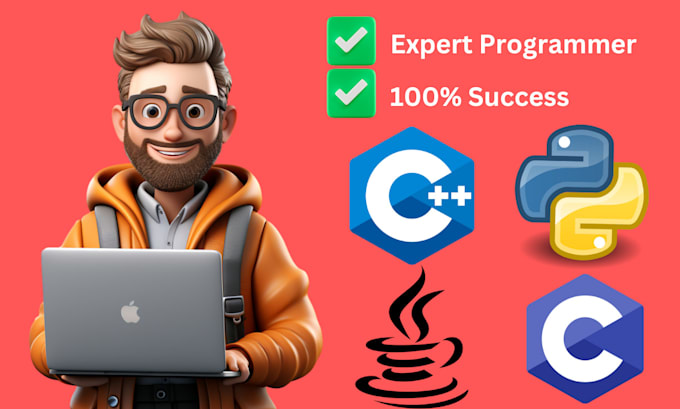 Be Your Coder And Do C Language Cpp C Sharp Java Python Programing
