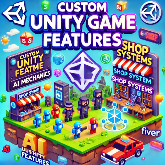 Develop custom features for your unity game by Hassaybutt | Fiverr