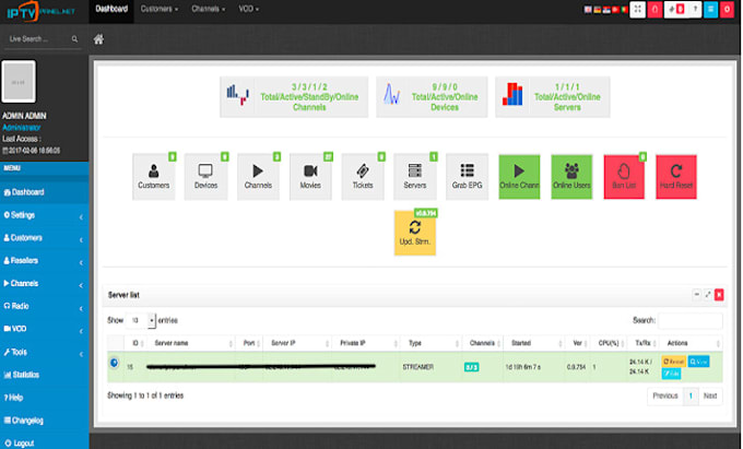 Install iptv panel xui one nxt xtream ui xui one panel streamcreed with whmcs by Jcack37 | Fiverr
