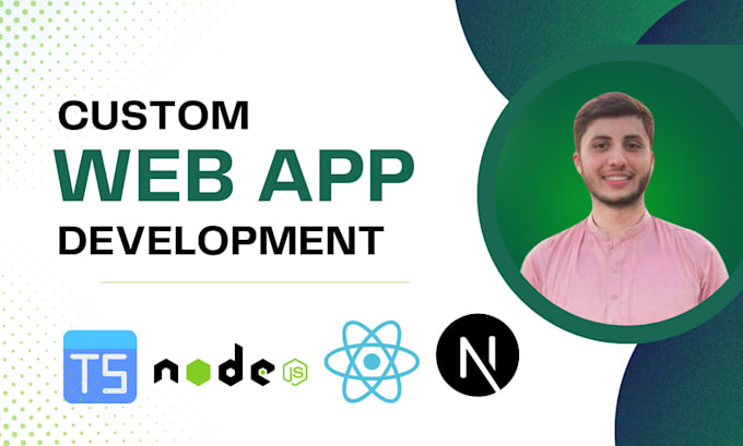 Develop custom web app using react js, next js and node js by Webappace ...