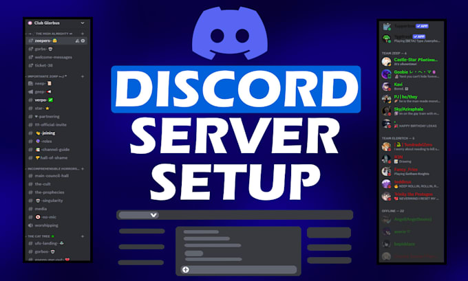 Setup an organized discord server by Kitcrackerz | Fiverr