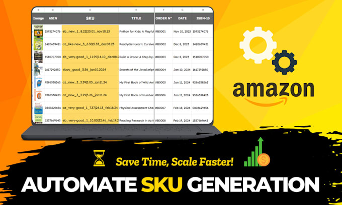 Automate amazon sku generation with google sheets by Bouzidi_dm | Fiverr