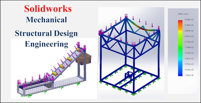 Create mechanical 3d model in solidworks for engineering by Solidworks ...