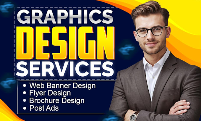 Do anything related to graphics, web banner, flyer, brochure, and post ...