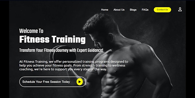Be Your Frontend Developer Using Html Css Bootstrap Tailwind And React By Javaria725 Fiverr