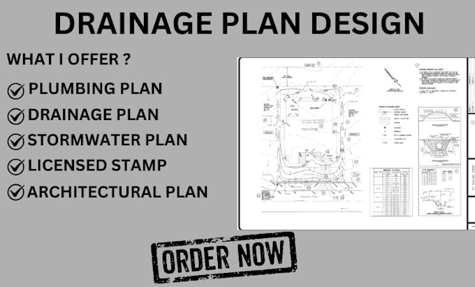 Make grading, erosion control and drainage plans in autocad by Claraarchitecte | Fiverr