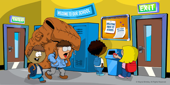 Create fun and engaging cartoons and illustrations by Wayne_brinkley ...