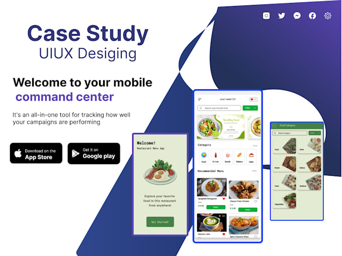 Design professional case study and write a detailed ux ui case study in ...