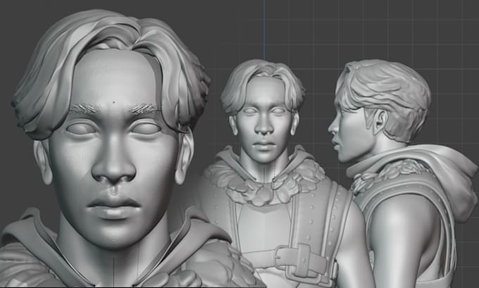 Modeling and sculpting 3d model in blender for 3d printing by Samsun ...