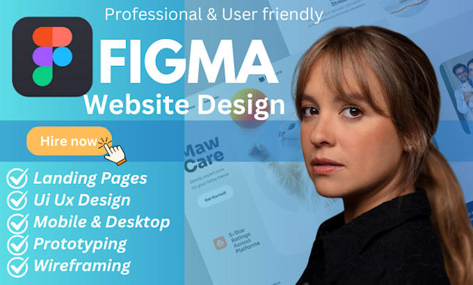 Figma website design, figma ui ux design figma landing page design, figma to wix by Katrinkocsh ...