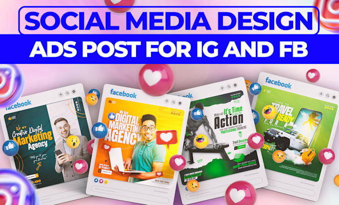 Create social media post instagram facebook ad design by ...