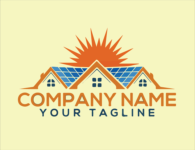 Do solar panel, electrical, power, energy solar logo design by Manusilamang | Fiverr