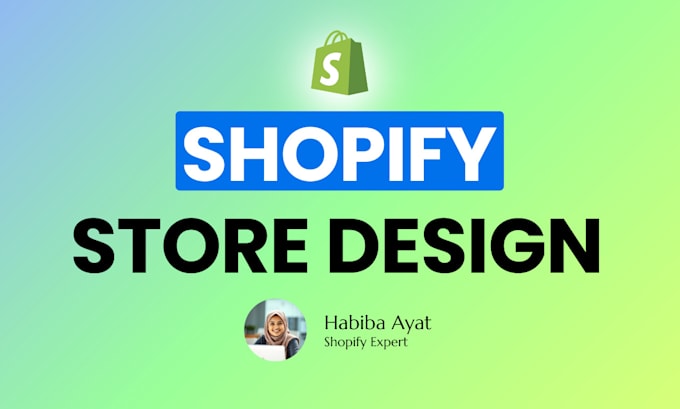 Design and build a modern shopify store, dropshipping store, shopify ...
