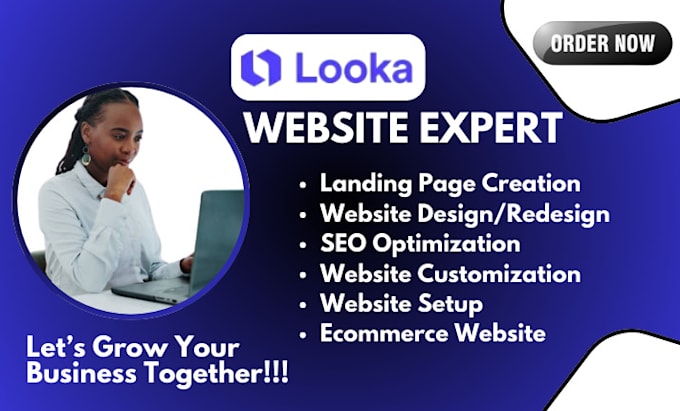 Customize looka website design redesign looka website looka logo looka ...