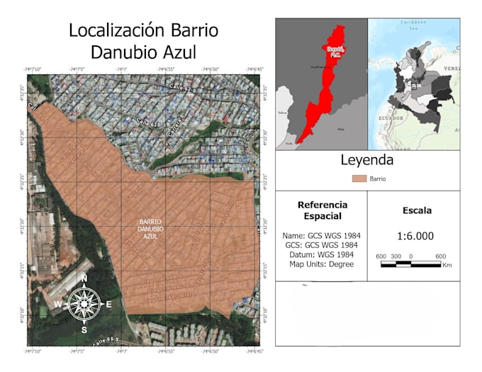 Create basic gis maps and perform simple spatial analysis by Johansantafe | Fiverr