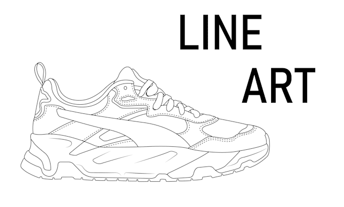 Draw vector line art line drawing instruction manual drawing by Linok ...