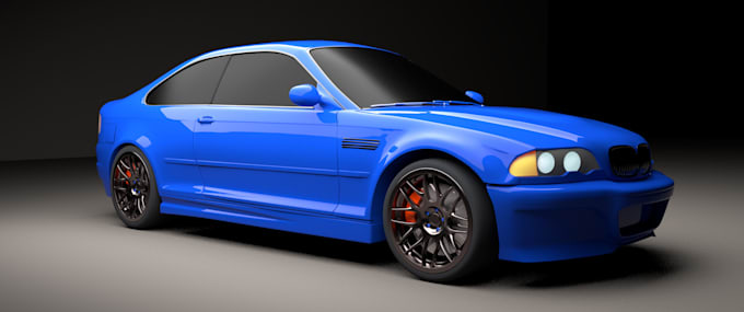 Create custom body kit, front fenders,car chase wheel car tuning ...