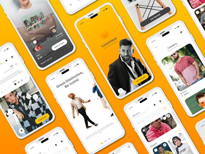 Design or redesign delivery app ux ui design and prototype in figma by ...