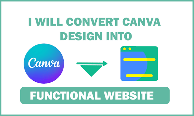 Convert canva designs into functional websites by Itsnikhilpatel | Fiverr