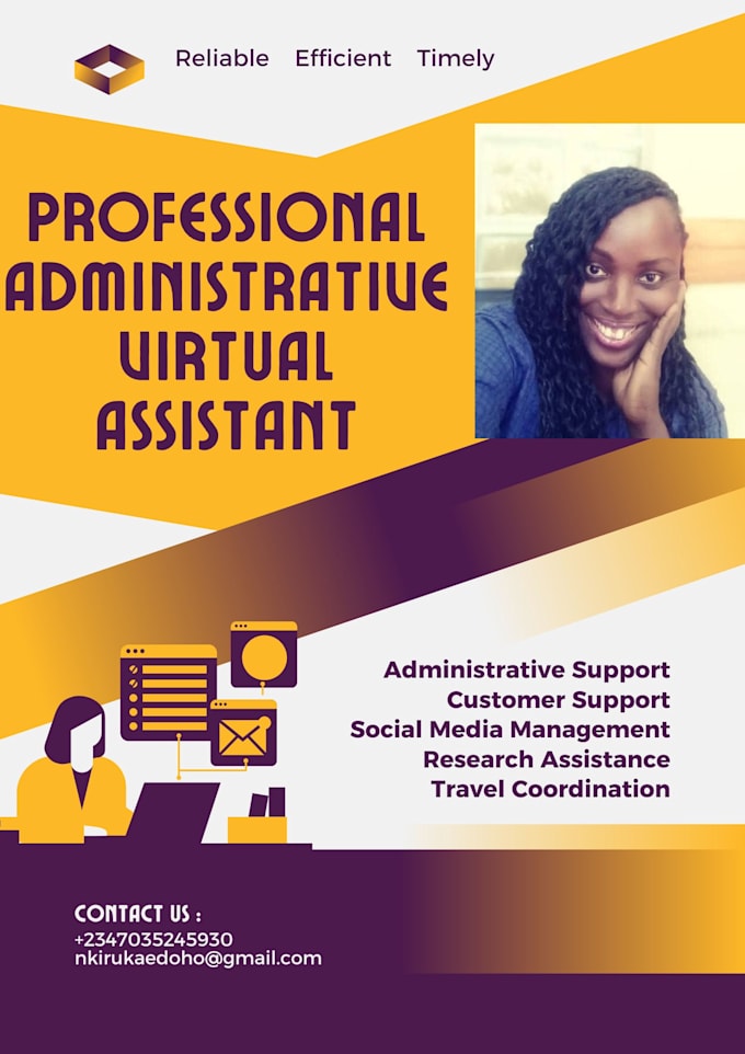 Provide expert virtual assistant services for businesses by Nkiruka ...
