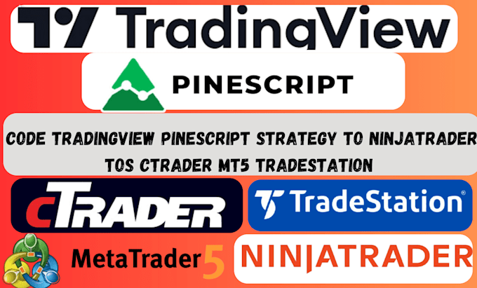 Code Tradingview Pinescript Strategy To Ninjatrader Tos Ctrader Mt5 Tradestation By Shailesh
