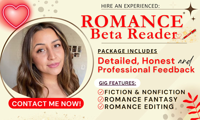 Be your romance beta reader romance story fantasy beta reader ebook ...