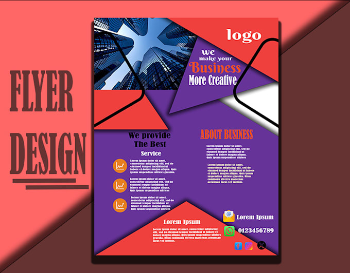 Design flyers and brochures by Tasfiajinnat58 | Fiverr