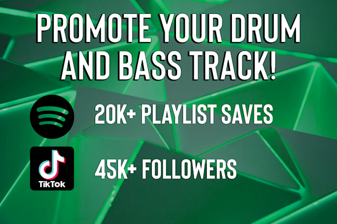 Promote your drum and bass track by Wardie102 | Fiverr