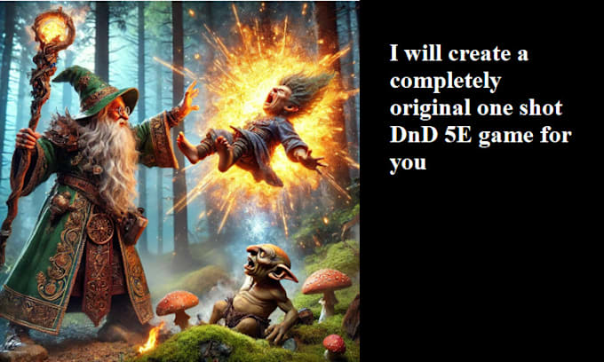 Create an immersive one shot 5e dnd game by Ryanp42 | Fiverr