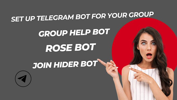 Setup telegram bot for your telegram crypto group and telegram group by Vacaya | Fiverr