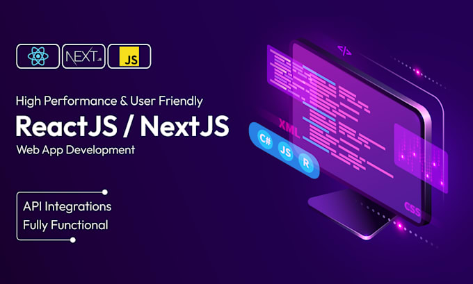 Do React And Next Js Development Full Stack Web Apps Api Integration By Sharafatdev Fiverr