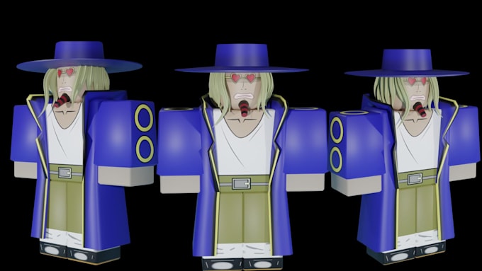 Do 3d roblox model game asset roblox character 3d game weapon model ...