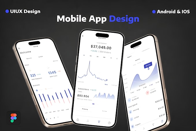 Create Mobile App Ui Ux Design In Figma By Ahmed66 Fiverr