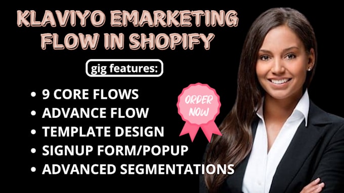 Setup advanced klaviyo email marketing flows in shopify by Evelyn_sophia0 | Fiverr