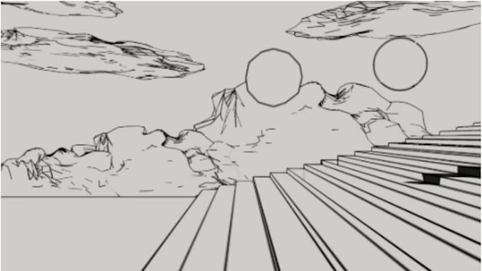 Do frame by frame animation hand drawn 2d line art 2d traditional ...