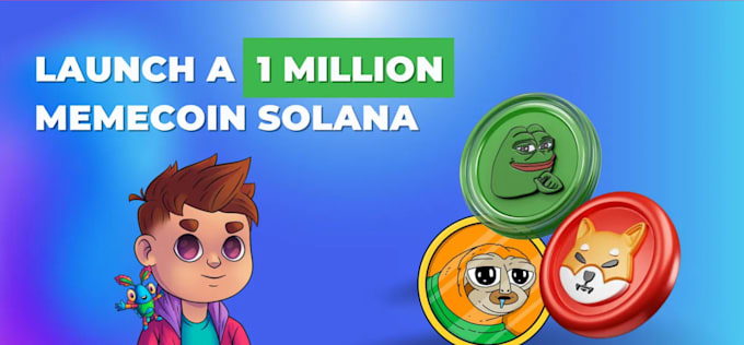 Develop token, create memecoin, custom memecoin website, solana meme coin by Rajman4 | Fiverr