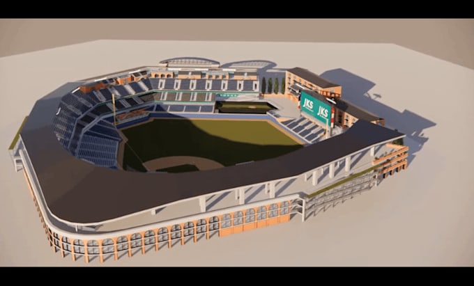 Create realistic 3d stadium animation 3d stadium design, 3d stadium ...