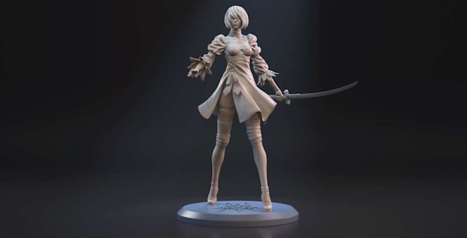 Digital 3d hero comic figure,sculpt 3d assets, print stl file resin ...