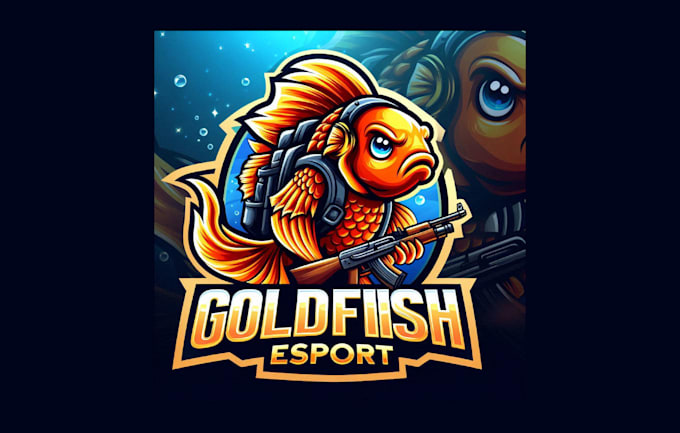 Design modern goldfish mascot logo with unique concepts by Sadye ...