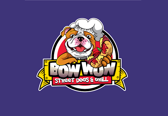 Design unique dogs and grill logo by Dedric_beahan | Fiverr