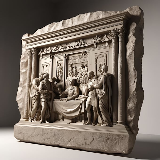 Sculpt 3d bas relief 3d engrave 3d printing 3d map depth laser cnc ...