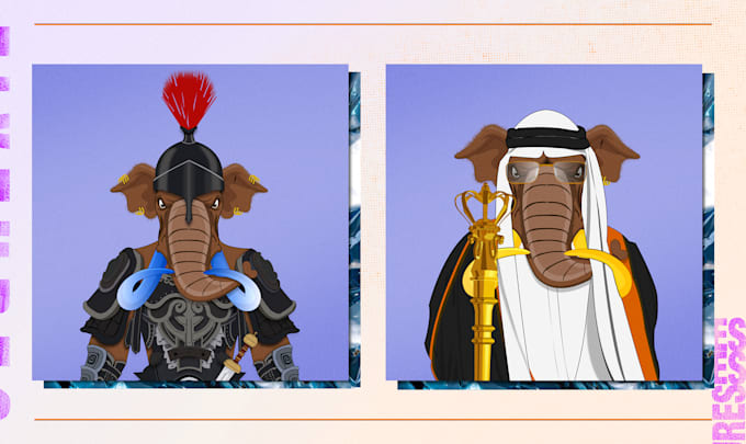 Design unique nfts with stunning artwork for your collection by Zosilee ...