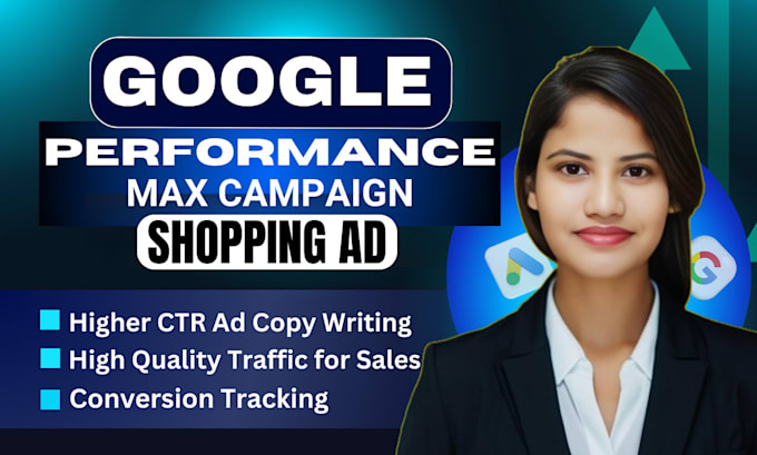 Setup and optimize google ads performance max campaign, shopping ads ...